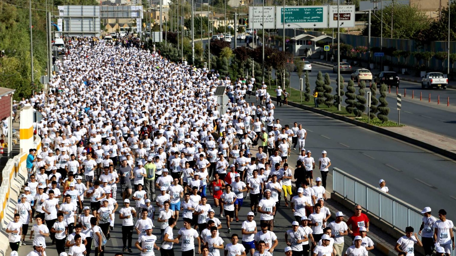 Run in one of the world’s oldest cities. - BRAND KRI